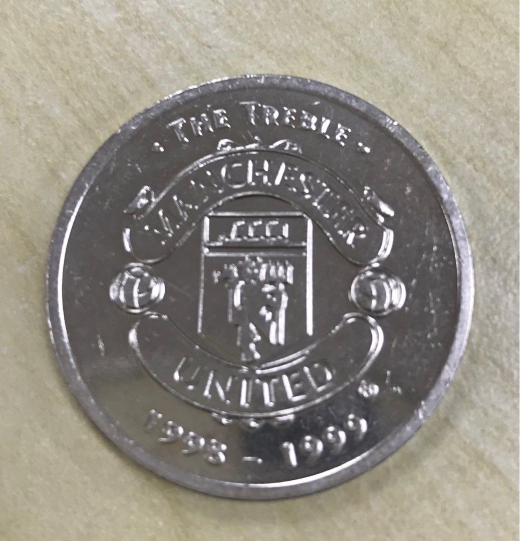 Manchester United Token Coin, Hobbies & Toys, Memorabilia ...