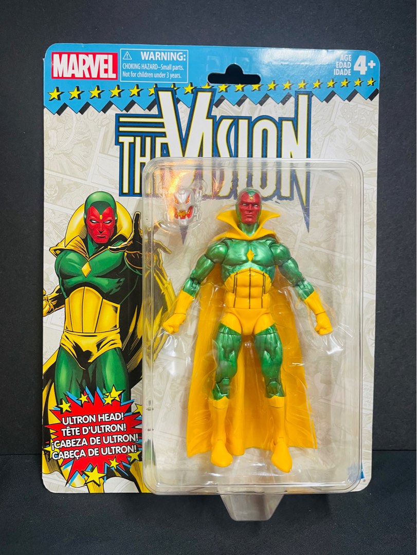 Marvel Legends Retro VISION, Hobbies & Toys, Toys & Games on Carousell