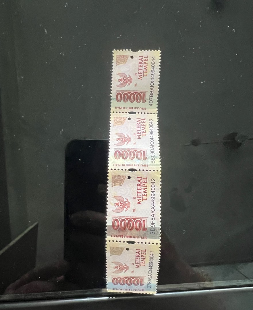 Materai / Stamp Indonesia, Hobbies & Toys, Memorabilia & Collectibles ...