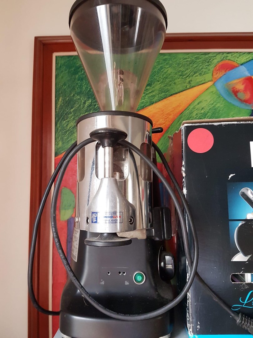 MAZZER LUIGI Spa SUPER JOLLY Timer Espresso Coffee Grinder, TV & Home Appliances, Kitchen ...