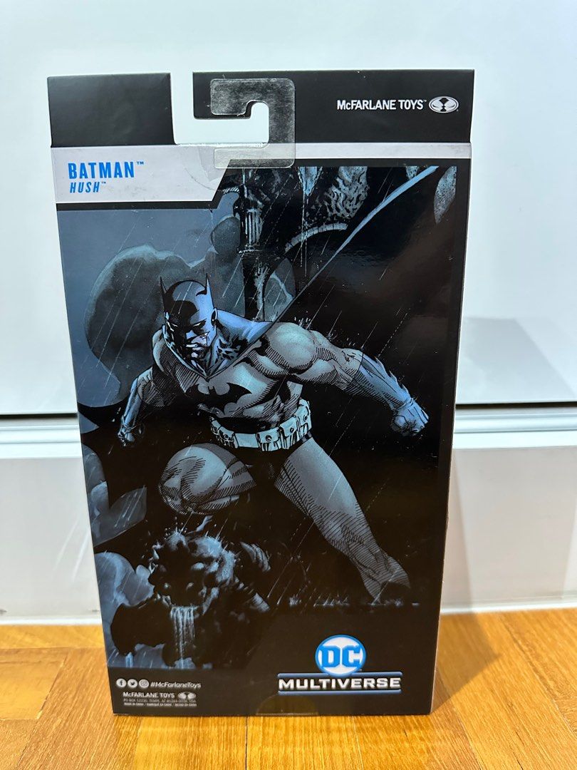 Mcfarlane DC multiverse Hush blue Batman DC icons essentials Arkham ...