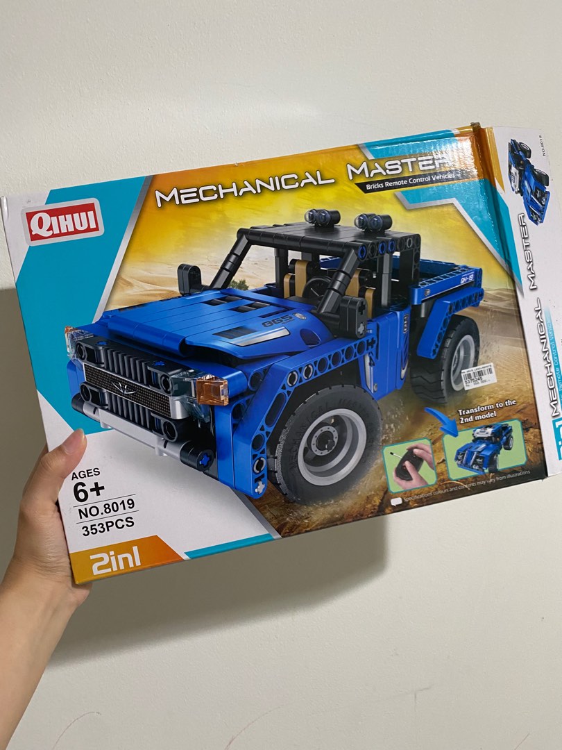 Mechanical Master Bricks Remote Control Vehicle Age 6+ Mainan Mobil ...