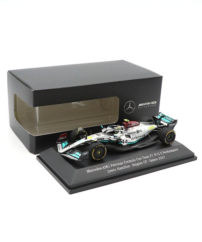 Mercedes F1 2022 1/43 Lewis Hamilton model cars by Spark models ...