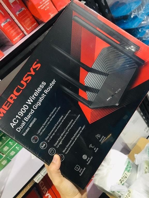 Mercusys MR50G AC1900 Wireless WiFi Dual Band Gigabit Router, Computers ...
