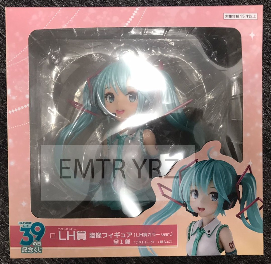 [MIB] Taito Kuji Hatsune Miku Bust 39 (Miku) no Hi Kinen Kuji Last Prize, Hobbies & Toys, Toys ...