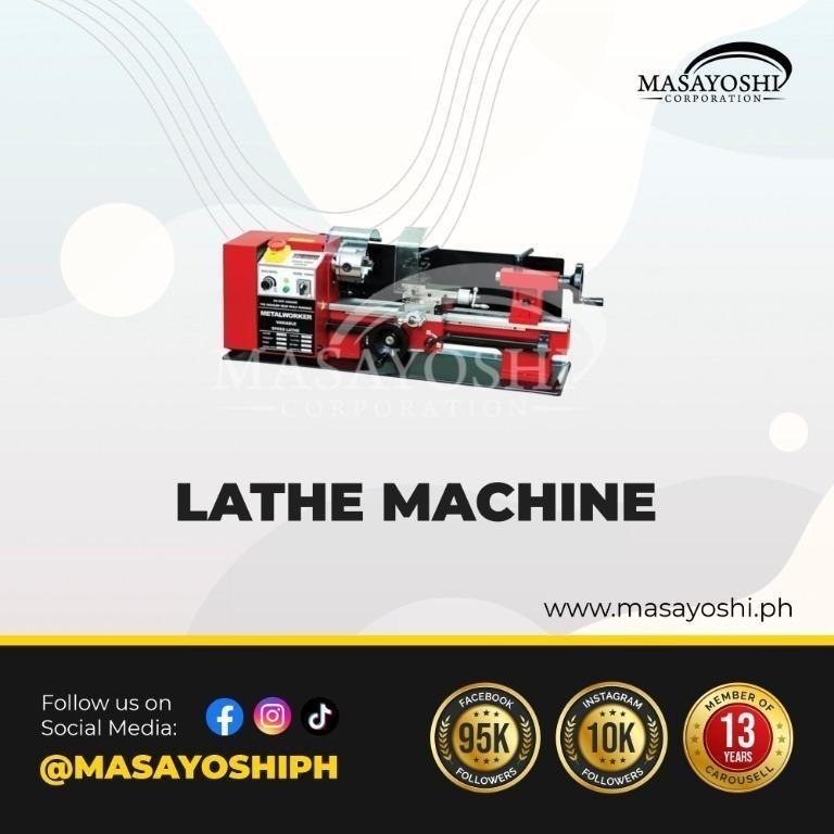 Mini Lathe Metalworker C2 300 | Lathe Machine, Commercial & Industrial ...
