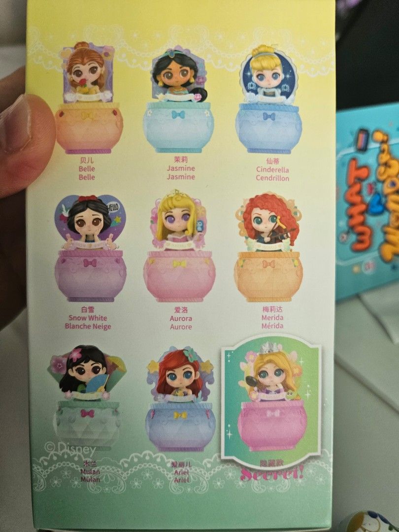 Miniso disney princess jewellery box, Hobbies & Toys, Toys & Games on ...