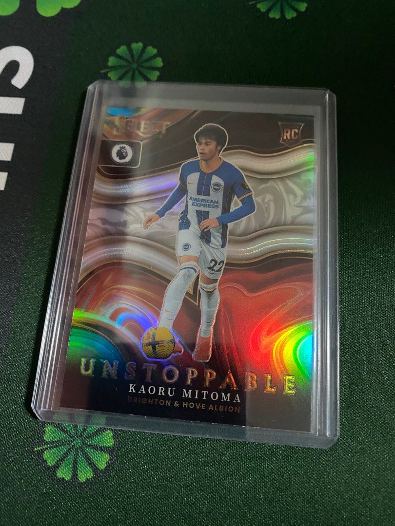 Mitoma RC card: 2023 EPL Prizm Unstoppable Refractor, Hobbies & Toys ...