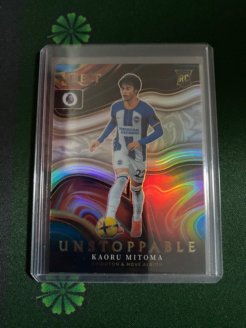 Mitoma RC card: 2023 EPL Prizm Unstoppable Refractor, Hobbies & Toys ...