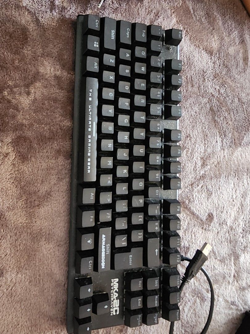 MKA-2C PSYCHRAVEN keyboard, Computers & Tech, Parts & Accessories ...