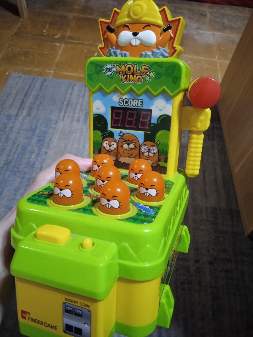 Mole king mini arcade game, Hobbies & Toys, Toys & Games on Carousell