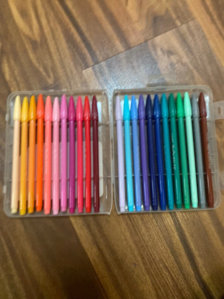 Monami 24 color pens, Hobbies & Toys, Stationery & Craft, Craft ...