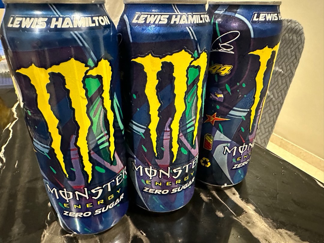 Monster Energy Lewis Hamilton, Food & Drinks, Beverages on Carousell