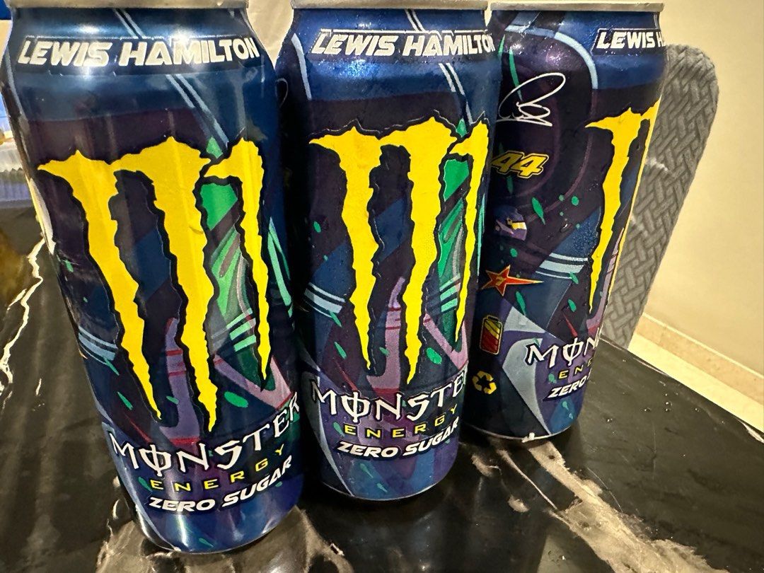 Monster Energy Lewis Hamilton, Food & Drinks, Beverages on Carousell
