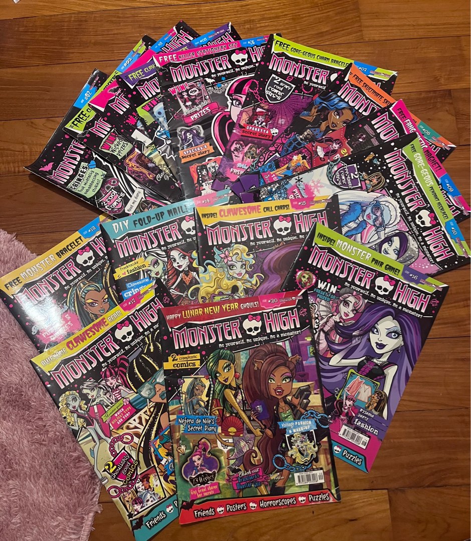 Monster High Magazines, Hobbies & Toys, Books & Magazines, Magazines on ...