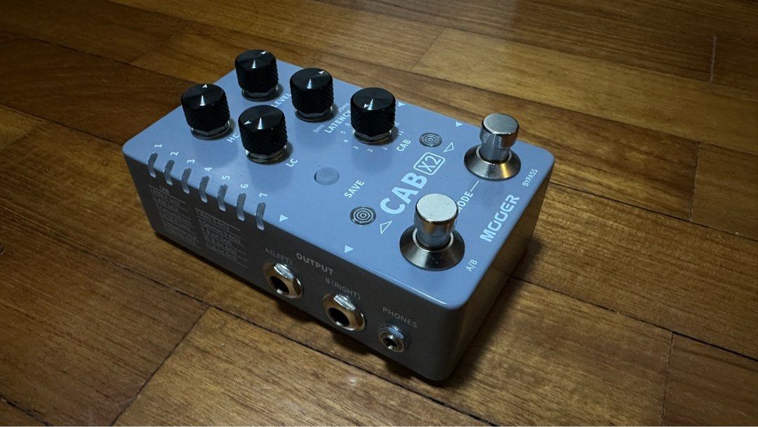 Mooer CAB X2 - Stereo Cab Sim Pedal, Hobbies & Toys, Music & Media ...