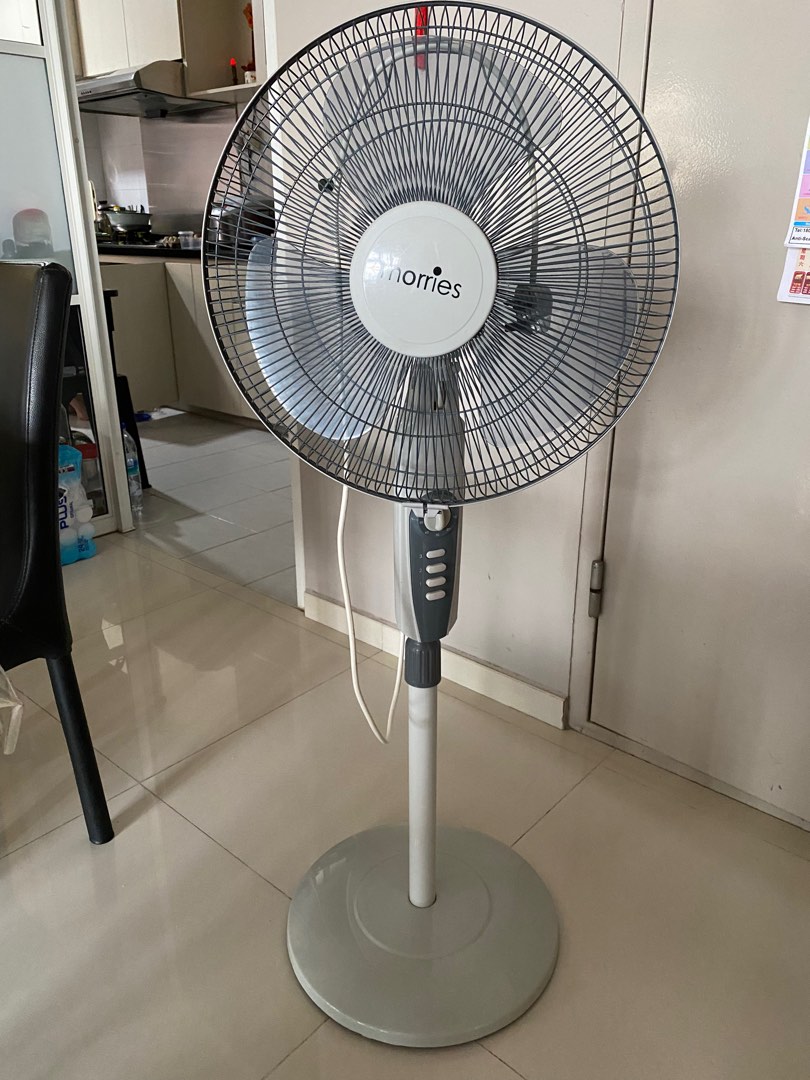 Morries standing fan MS-40B, Furniture & Home Living, Lighting & Fans ...