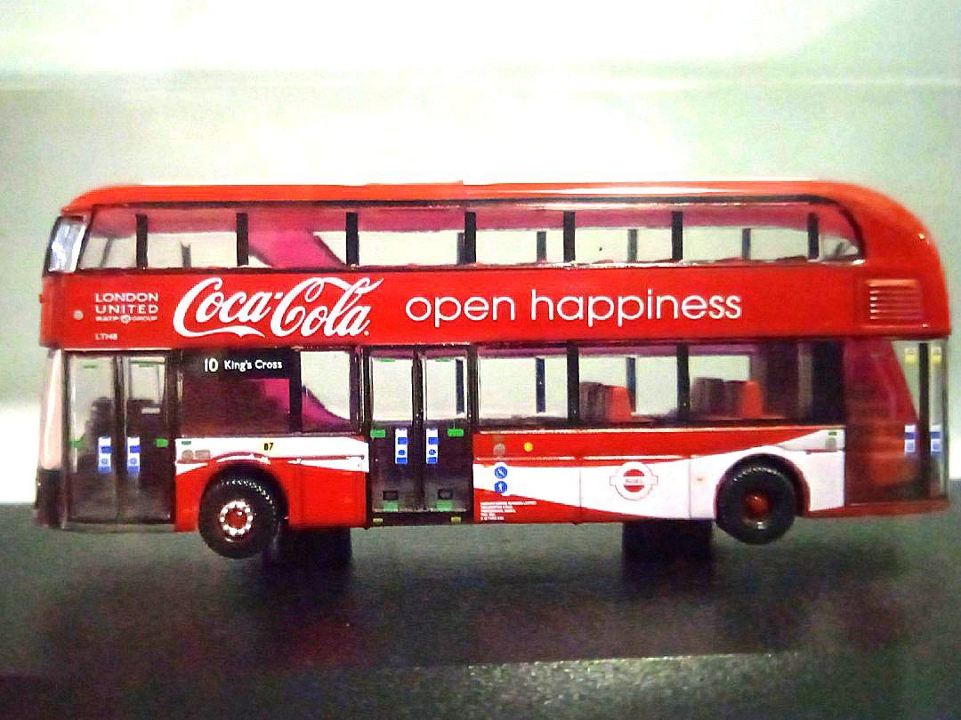 N scale Oxford Coca-cola bus. Rare item, Hobbies & Toys, Toys & Games ...