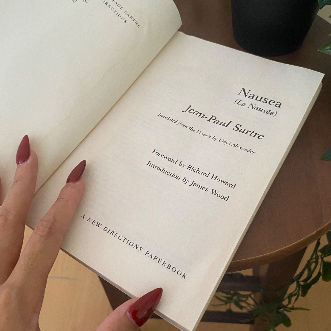 Nausea by Jean-Paul Sartre, Hobbies & Toys, Books & Magazines, Fiction ...