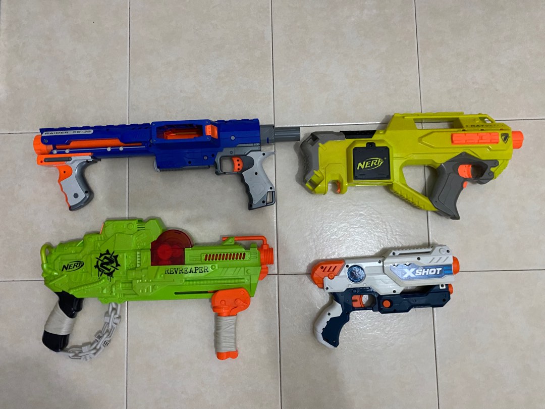 Nerf & Xshot Bundle, Hobbies & Toys, Toys & Games on Carousell