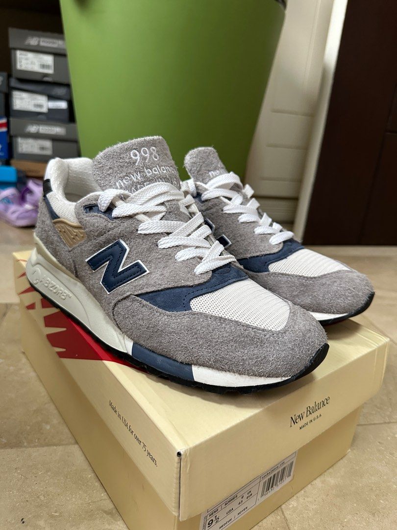 New Balance 998 Grey Day, Men's Fashion, Footwear, Sneakers on Carousell