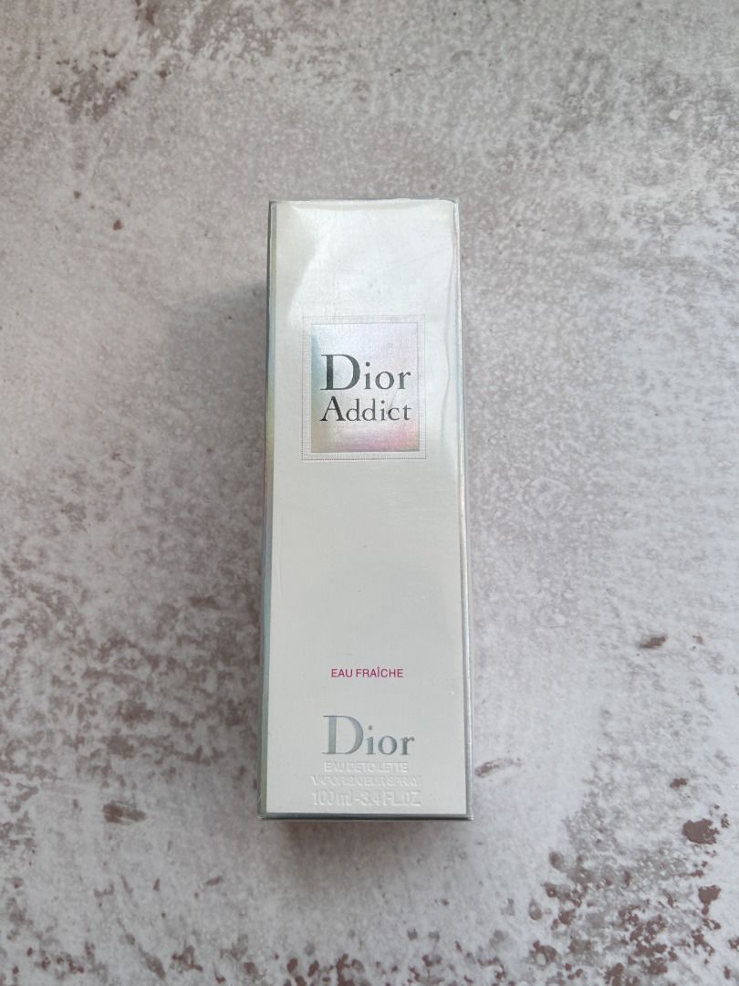 New Dior Addict Eau Fraiche, perfume 100ml, Beauty & Personal Care ...