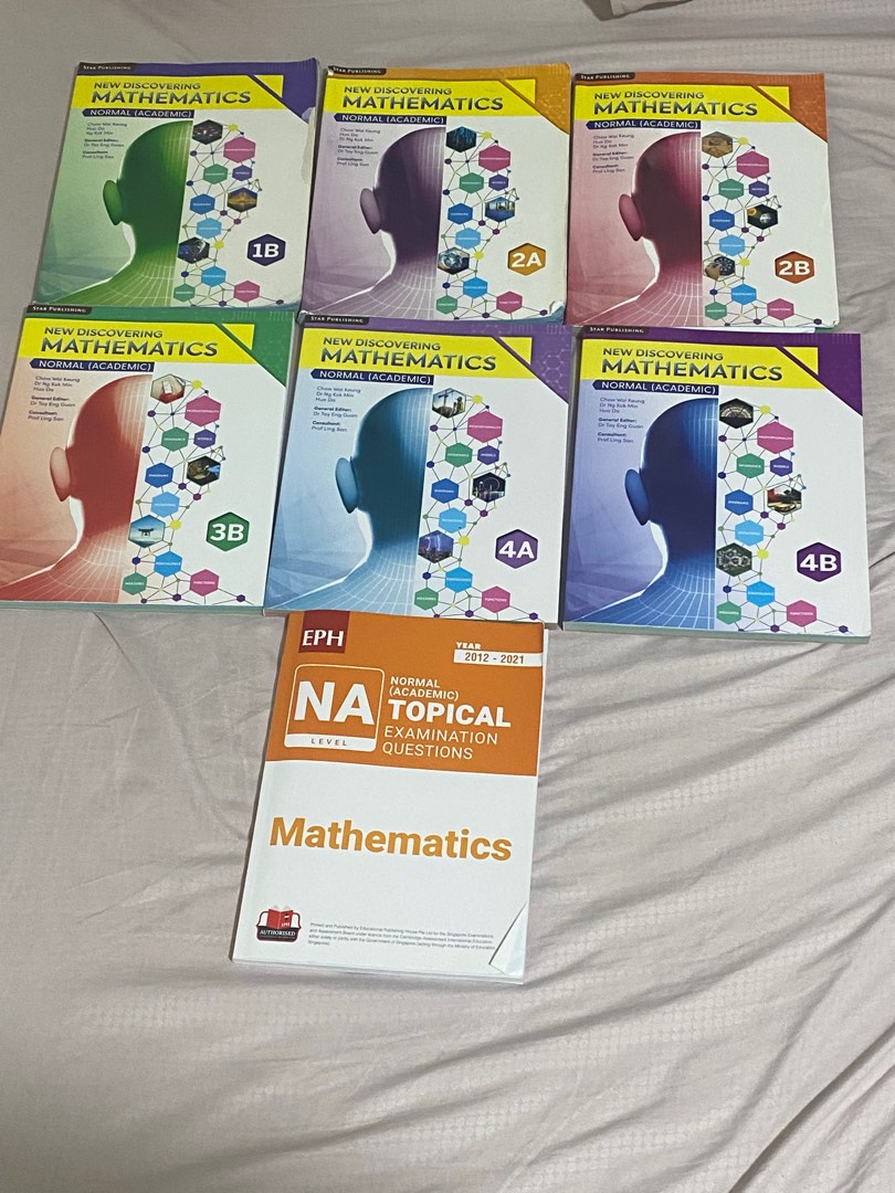 New Discovering Math textbook and Math topical examination questions ...