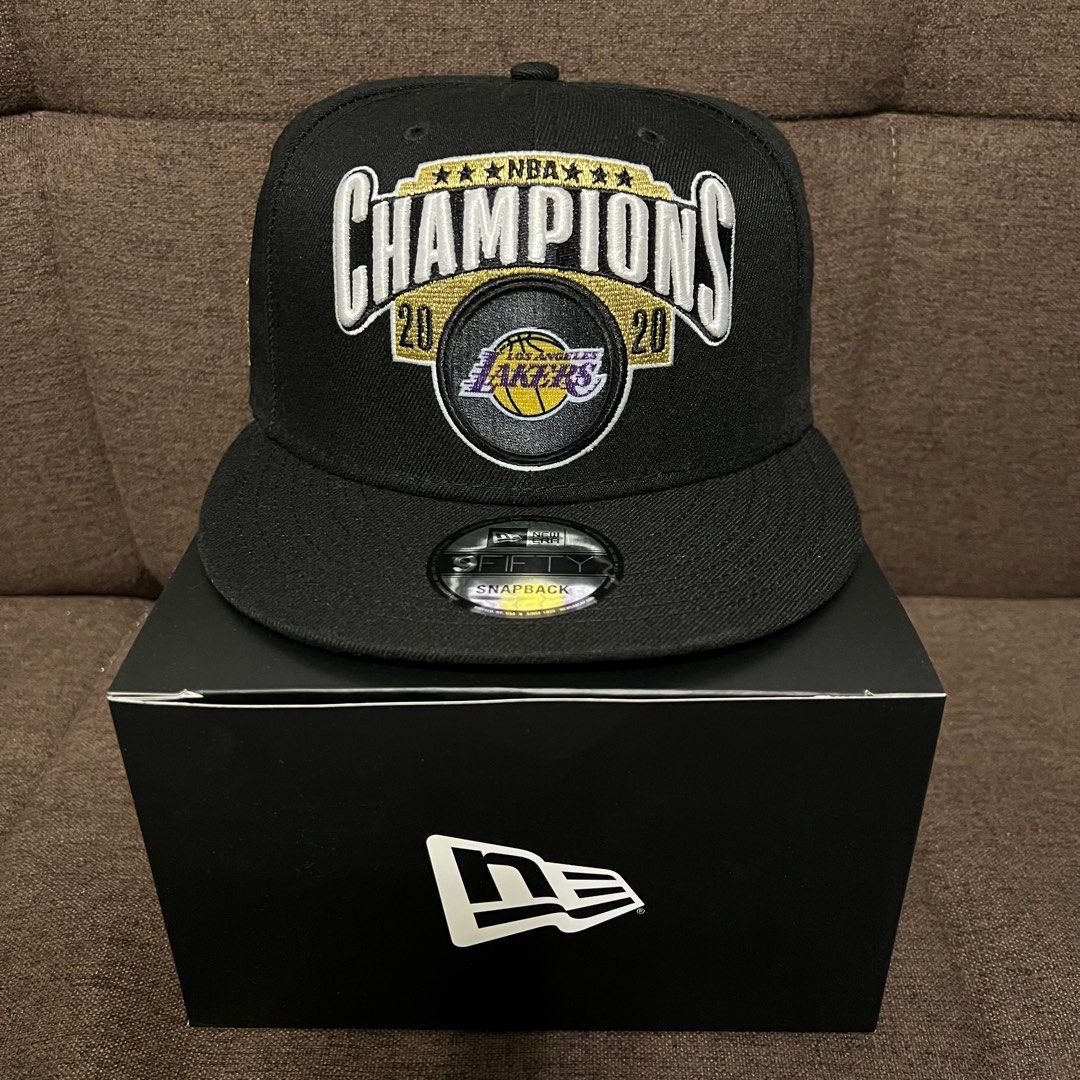 New Era LA Lakers 2020 NBA Championship Cap, Men's Fashion, Watches ...