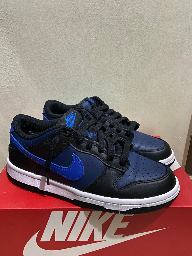 Nike Dunk Low Midnight Navy, Women's Fashion, Footwear, Sneakers on ...