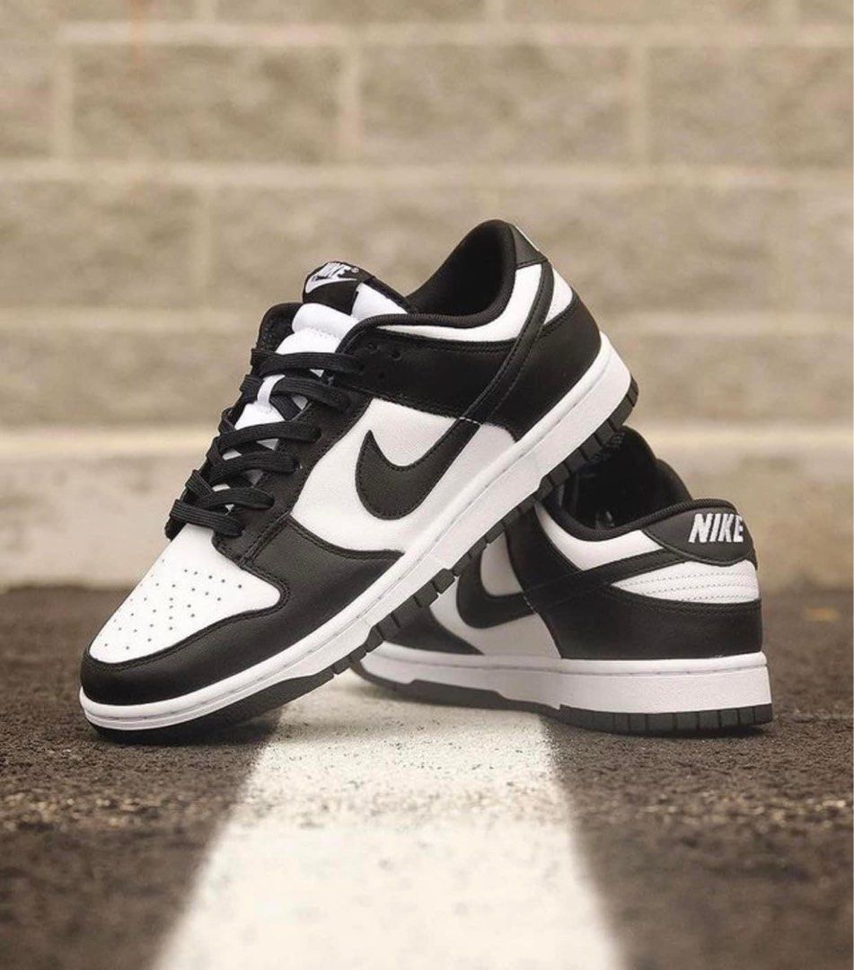 Nike Dunks Panda Original, Luxury, Sneakers & Footwear on Carousell