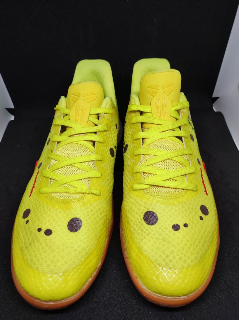 NIke Kobe Mamba Focus Spongebob - 45, Fesyen Pria, Sepatu , Sneakers di ...
