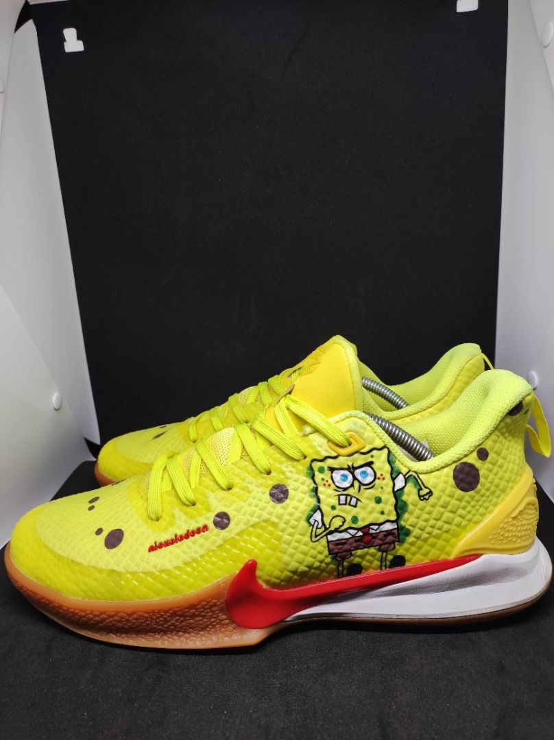 NIke Kobe Mamba Focus Spongebob - 45, Fesyen Pria, Sepatu , Sneakers di ...