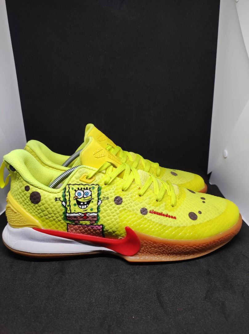 NIke Kobe Mamba Focus Spongebob - 45, Fesyen Pria, Sepatu , Sneakers di Carousell