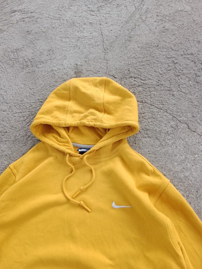 Nike Side swoosh Mustard, Men's Fashion, Coats, Jackets and Outerwear ...