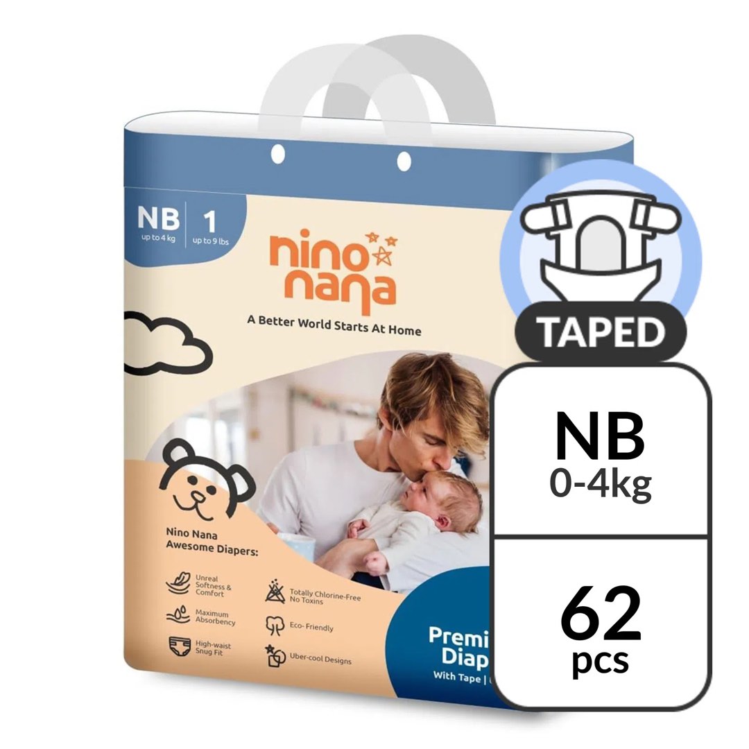 Nino Nana NB diapers, Babies & Kids, Bathing & Changing, Diapers & Baby ...