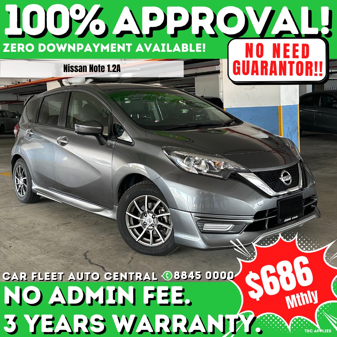 Nissan Note 1.2 (A), Cars, Used Cars on Carousell