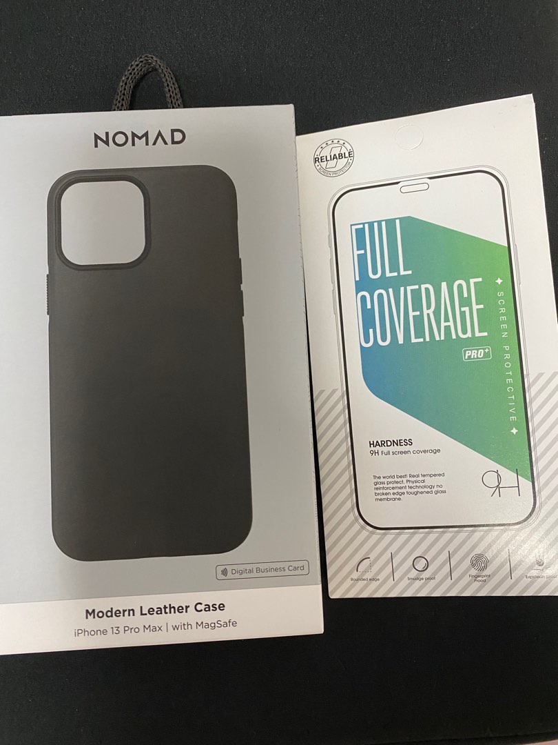 Nomad iPhone 13 Pro Max Leather case, Mobile Phones & Gadgets, Mobile ...