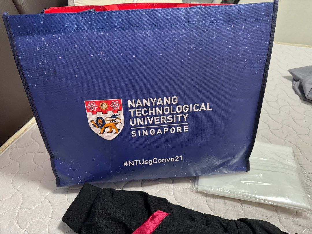 NTU masters graduation gown, Women's Fashion, Dresses & Sets, Evening ...