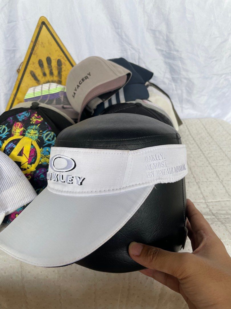 Oakley Visor, Men's Fashion, Watches & Accessories, Caps & Hats on ...
