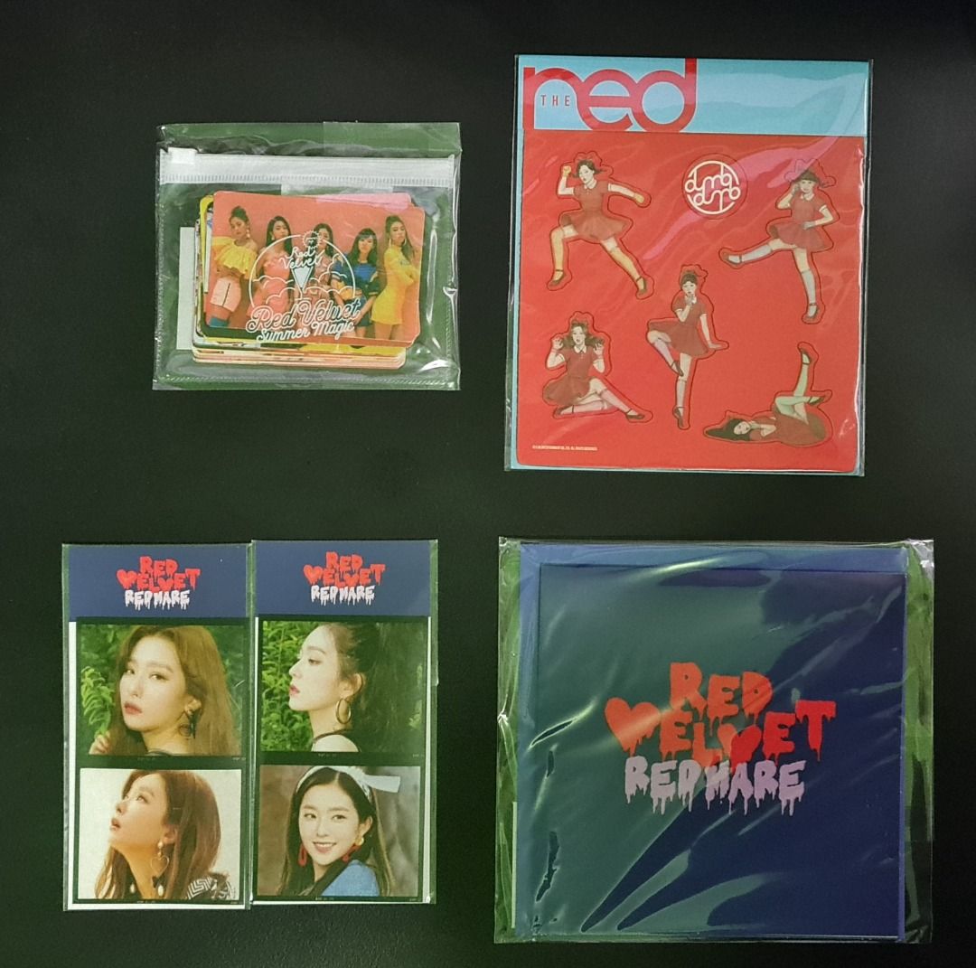 Official Red Velvet merchandise clearance, Hobbies & Toys, Memorabilia ...