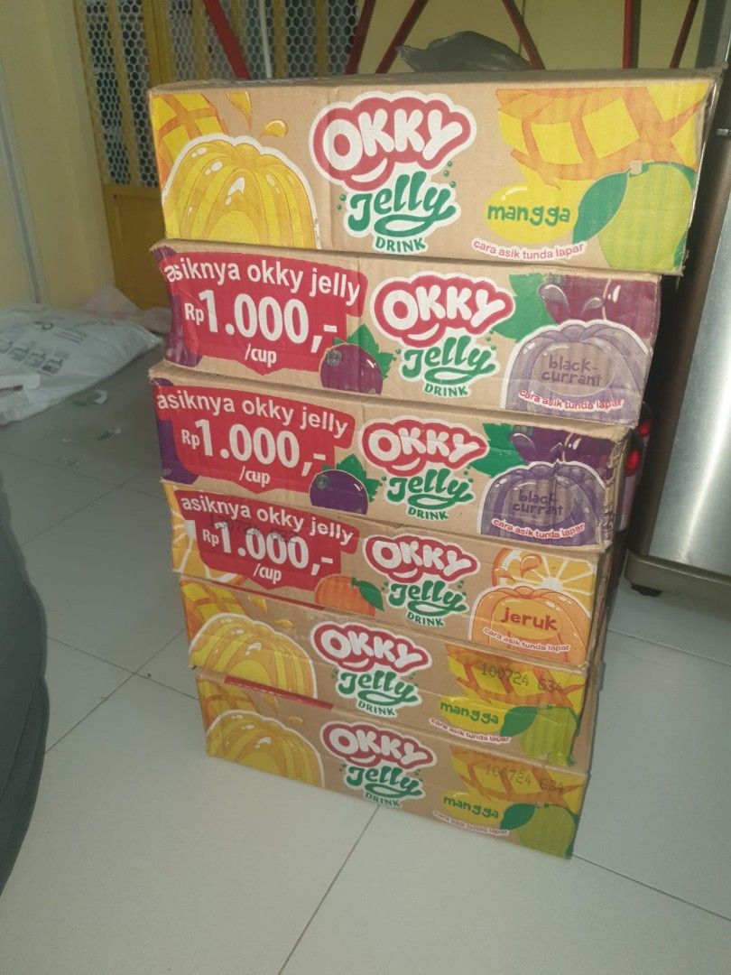 OKKY JELLY DRINK, Food & Drinks, Beverages on Carousell
