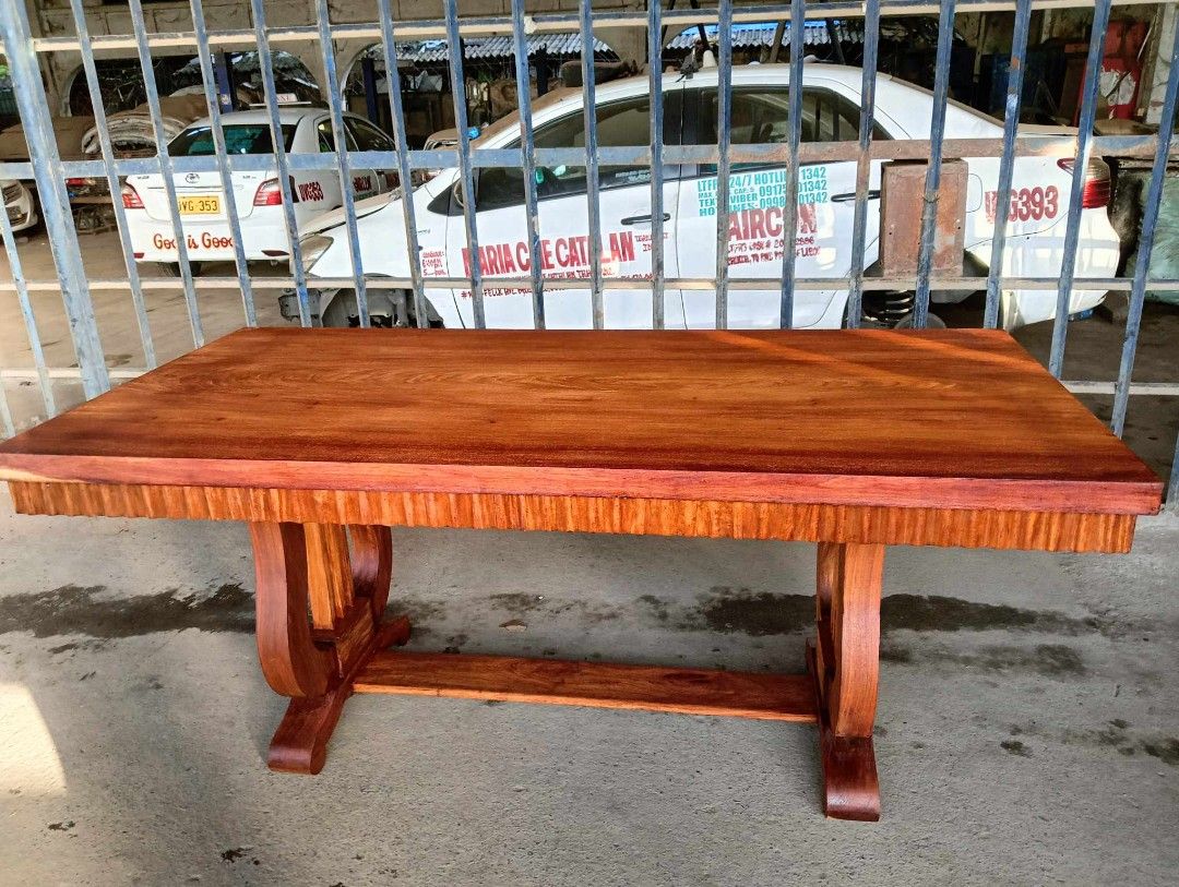 Old Dining Table, Furniture & Home Living, Furniture, Tables & Sets on ...