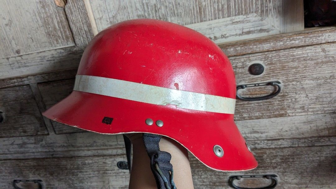 Old German Firefighter Helmet, Hobbies & Toys, Memorabilia ...