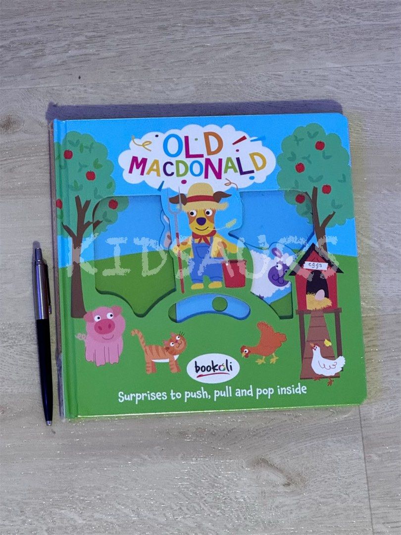 Old MacDonald interactive book, Hobbies & Toys, Books & Magazines ...
