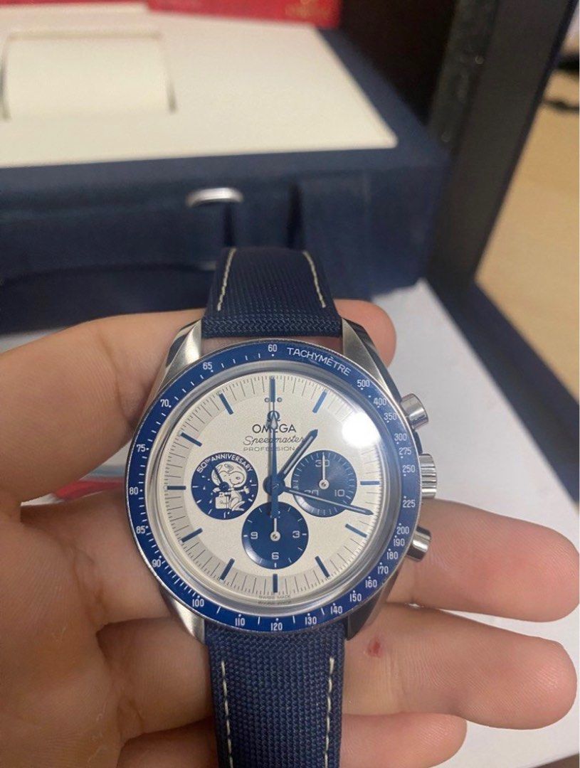 Omega Speedmaster Snoopy, Luxury, Watches on Carousell