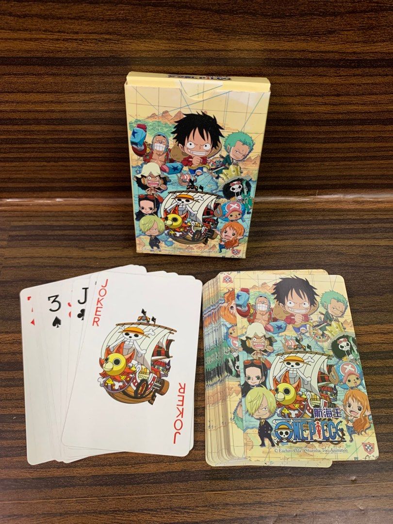 One Piece Playing Cards, Hobbies & Toys, Toys & Games on Carousell