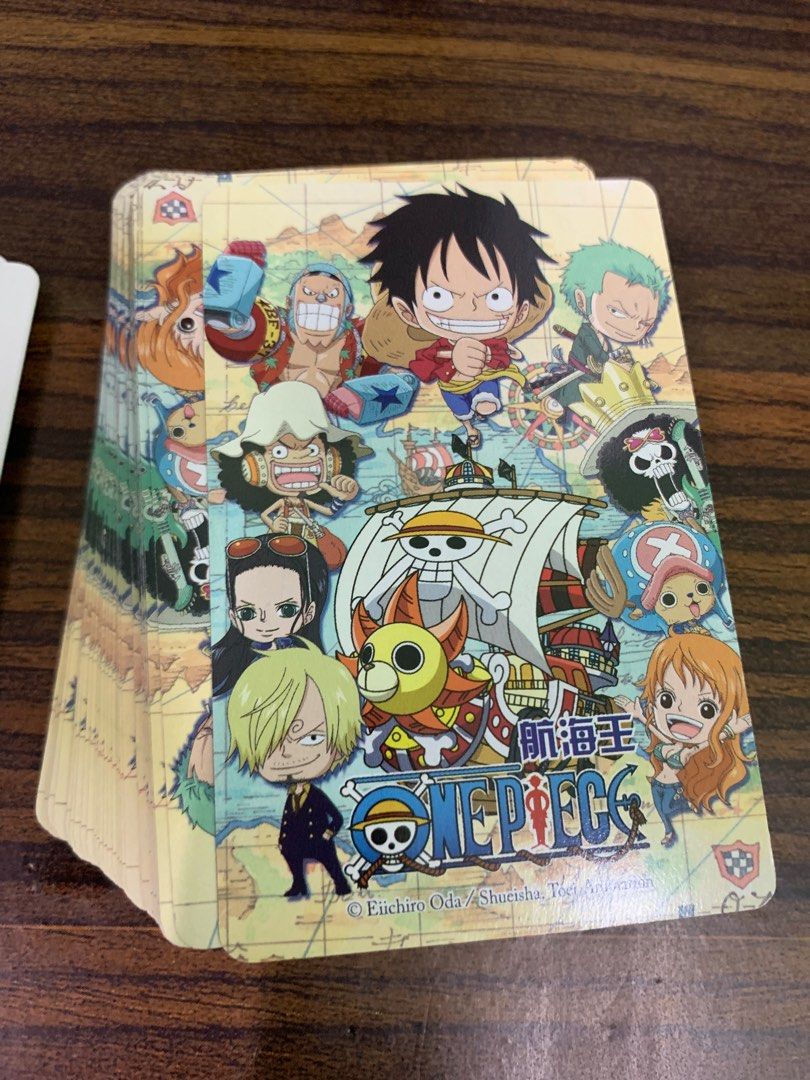 One Piece Playing Cards, Hobbies & Toys, Toys & Games on Carousell