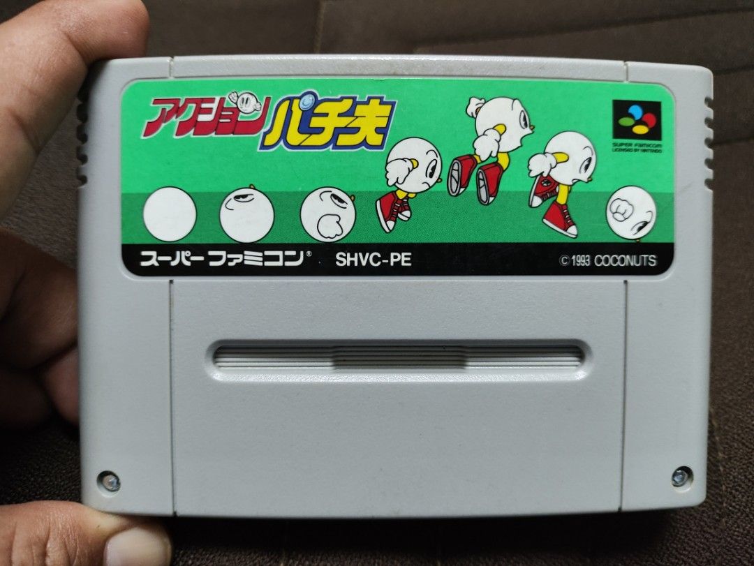 Original Nintendo super Famicom Action Pachio, Video Gaming, Video ...