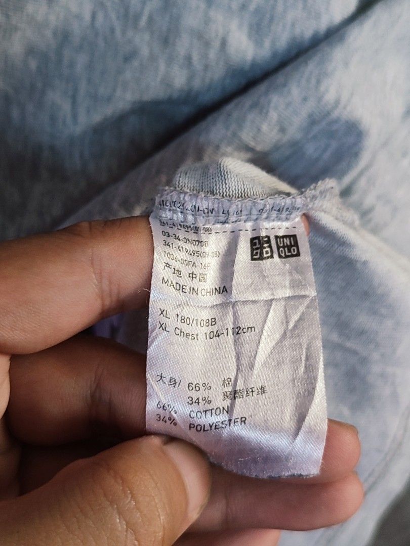 Original Plain Grey Uniqlo, Men's Fashion, Tops & Sets, Tshirts & Polo ...