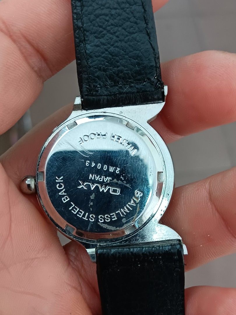 Original Qmax gent watch, Men's Fashion, Watches & Accessories, Watches ...